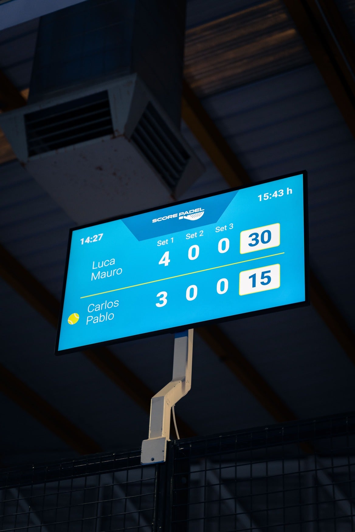 Marcador para pistas de padel – Score Padel